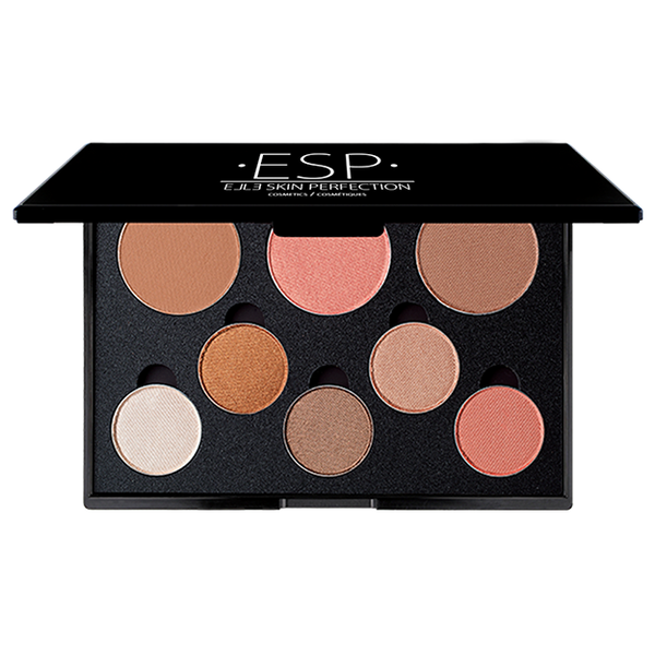 8 Well Pallet - Bronzer, Contour, Eyeshadows – ELLE SKIN PERFECTION ...
